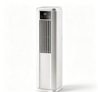 China Wholesale Portable Air Conditioner14000BTU R290 Self-Evaporative 3-Speed 24h Timer Sleep Mode LED Tower Silver for sale