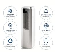 China Airwens Portable Air Conditioner Manufacturer 16000BTU R290 Self-Evaporative 50L/Day for sale