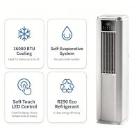 China Airwens Portable Air Conditioner Manufacturer 16000BTU R290 Self-Evaporative 50L/Day for sale