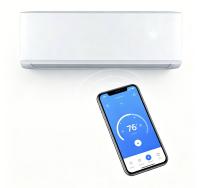 China 9000BTU AC Air Conditioner Inverter Split WiFi 60Hz 220V-240V Wall Mounted for sale