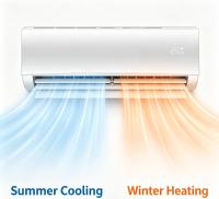 China 18000BTU Split Wall Mounted AC Air Conditioner Inverter Heat Pump 60Hz 220-240V for sale