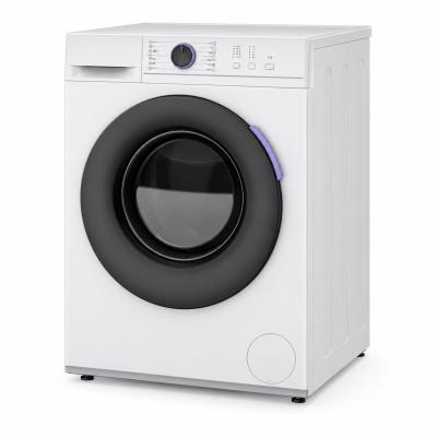 China 10kg Front Load Washing Machine 1400 RPM Steam 90°C Tub Clean 520mm Depth for sale