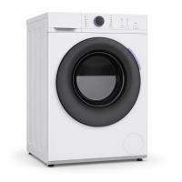 China 10kg Front Load Washing Machine 1400 RPM Steam 90°C Tub Clean 520mm Depth for sale