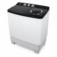 China 8kg Twin Tub Semi Automatic Washing Machine Dual Tub Washer Spin Dryer 220V for sale
