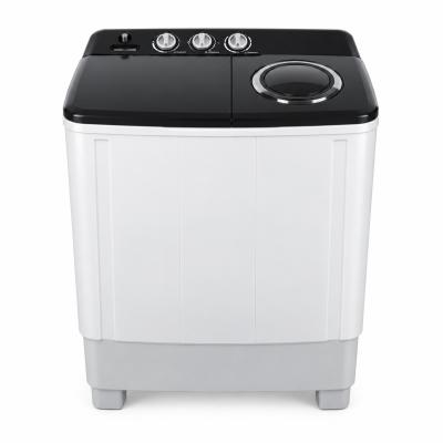 China 8kg Twin Tub Semi Automatic Washing Machine Dual Tub Washer Spin Dryer 220V for sale