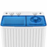 China 8kg Twin Tub Washing Machine Semi Automatic 5kg Spin 330W AC Motor 220V-240V for sale