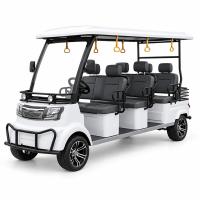 China Electric Sightseeing Shuttle Bus 1800W Motor 30-50mph 1000kg Load 60V 72V Battery for sale