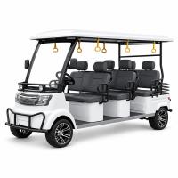 China Electric Sightseeing Shuttle Bus 1800W Motor 30-50mph 1000kg Load 60V 72V Battery for sale