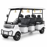 China Electric Sightseeing Shuttle Bus 1800W Motor 30-50mph 1000kg Load 60V 72V Battery for sale