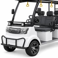 China Electric Sightseeing Shuttle Bus 1800W Motor 30-50mph 1000kg Load 60V 72V Battery for sale