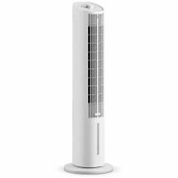 China Evaporative Cooling Fan Tower 75W 4L Tank 3 Speed 15H Timer Negative Ion Blue Light 220-240V for sale