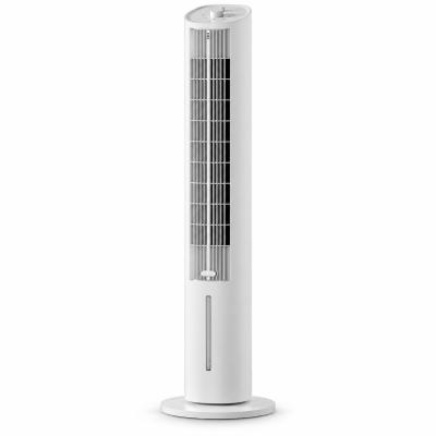China Evaporative Cooling Fan Tower 75W 4L Tank 3 Speed 15H Timer Negative Ion Blue Light 220-240V for sale