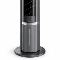 China 3 Speed Tower Evaporative Air Cooler Black 75W 7.5m/s 4L Tank Negative Ion LED Display 220V for sale