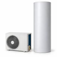 China White Air Source Heat Pump Water Heater 150L Tank 1HP Refrigerant Cycle Split System for sale