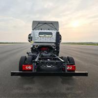 China 4x2 Light Chassis Cab - 143hp light truck - urban logistics truck - light duty cargo truck for sale