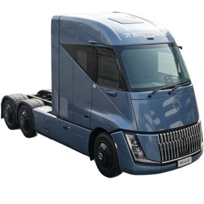 China 6x4 952HP Foton BEACON Hydrogen Electric Tractor - Zero Emission 6x4 Heavy Duty Tractor - new energy tractor truck - long haul heavy duty truck for sale