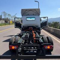 China Large 140.15kwh Battery Low Operation Cost  Foton Ollin Zhilan El 4.2m Electric Cargo Truck for sale