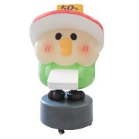 China Cute Outdoor Fiberglass Cartoon Sculpture Resin Chick Statue for sale
