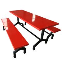 China 1800 X 60 X 750mm 8 Seater Split Restaurant Cafeteria Dining Table for sale