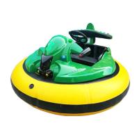 China Remote Control Round Bumper Car With DC 24V 40AH Battery for sale