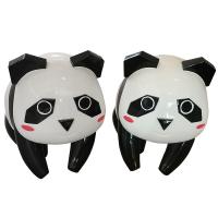 China Outdoor Garden Decoration Fiberglass Resin Panda Animal Sculpture for sale