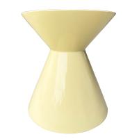 China FRP Circle Chic Hour Glass Coffee Table For Lounge Or Office for sale