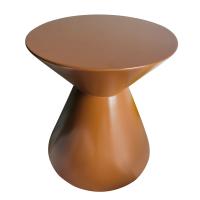 China Customisable Colours Modern Hourglass Shaped Side Table for sale