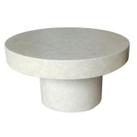 China Hotel Scandinavian Vintage Circle Modern Coffee Table FRP for sale