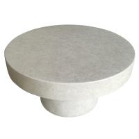 China Hotel Scandinavian Vintage Circle Modern Coffee Table FRP for sale