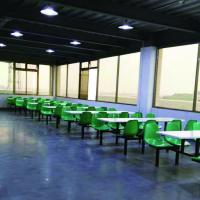 China Backrest 8 Seats Dining Table For Family Flats Or School Canteens for sale