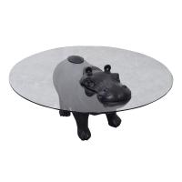 China Living Room Furniture Hippo Coffee Table Cafe Table Coffee Round for sale