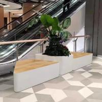 China Public Bench Fibreglass Reinforced Plastic Seat Waiting Rest Chair for sale