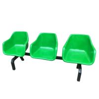 China 3 Person Outdoor Chairs Park Chairs Station Waiting Chairs for sale