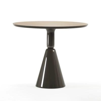 China Villa Clubhouse Light Luxury Negotiation Modern Black Coffee Table for sale