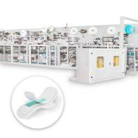 China Full Automatic Ladies Sanitary Pad Making Machine 850 Stitches Per Minute Wide Table for sale