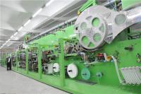 China Secondhand Baby Diaper Making Machine Used Semi Automatic Sanitary Napkin Machine for sale