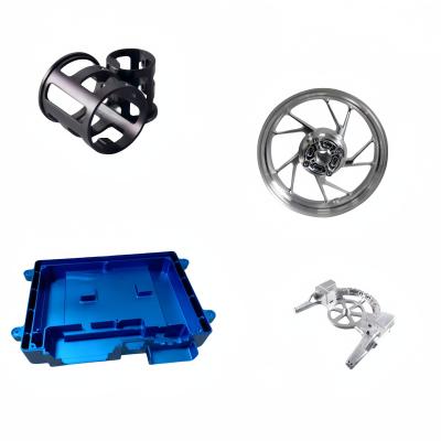 China Anodized CNC Machined Metal Parts Precision ±0.01mm Tolerance 100% Inspection for sale