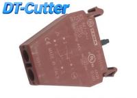 China GT1000 GTXL Cutter Spare Parts 925500575 Sw Ge P9b11vn 1 Nc 1 No Contact Block for sale