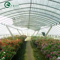 China Customizable Size High Tunnel Agricultural Single-span Plastic Film Greenhouse for Vrgetable for sale