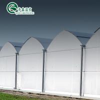 China Automatic Controlling Box Aquaponics Film Greenhouse for Animals Growing Tent Customizable Size for sale