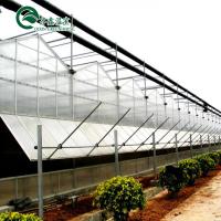 China Polycarbonate Sheet Aquaponic Tomato Galvanized Steel Pipe For Prefabricated PcTent Greenhouse for sale