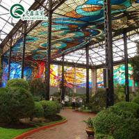 China Vegetable Fruits Flowers Tomatoes PC Sheet Greenhouses for Eco-Conscious Restaurants for sale