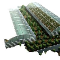 China Commercial Aquaponic Aquarium System Prefabricated PO Greenhouses for Vegetables for sale