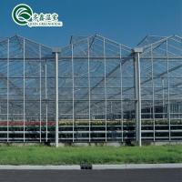 China Aluminum Greenhouse Frame Parts Suitable for Multi-Span Agricultural Greenhouses for sale