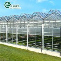China Aluminum Greenhouse Frame Parts Suitable for Multi-Span Agricultural Greenhouses for sale