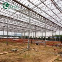 China Good Light Permeability Essential for Venlo Glass Greenhouse in Agricultural Industry for sale