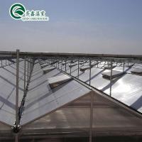 China 3.8m-9.8m Ridge Height Glass Solar Greenhouse for Customer Requirements for sale