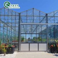 China Customized Canada Tunnel Greenhouse Garden Tunnel with Glass or PC Sheet for sale