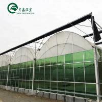China Multi-Span Agricultural Greenhouses Double Layer Vertical Hydroponic System Upgrade for sale