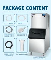 China 250kg Automatic Ice Machine R404a Industrial Ice Maker Machine Stainless Steel for sale